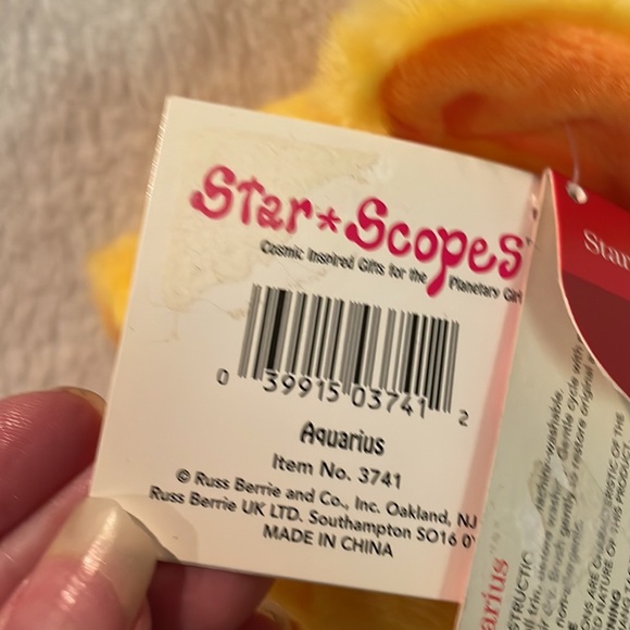 Russ Berrie | Toys | Vintage Russ Berrie Star Scopes Aquarius Zodiac ...